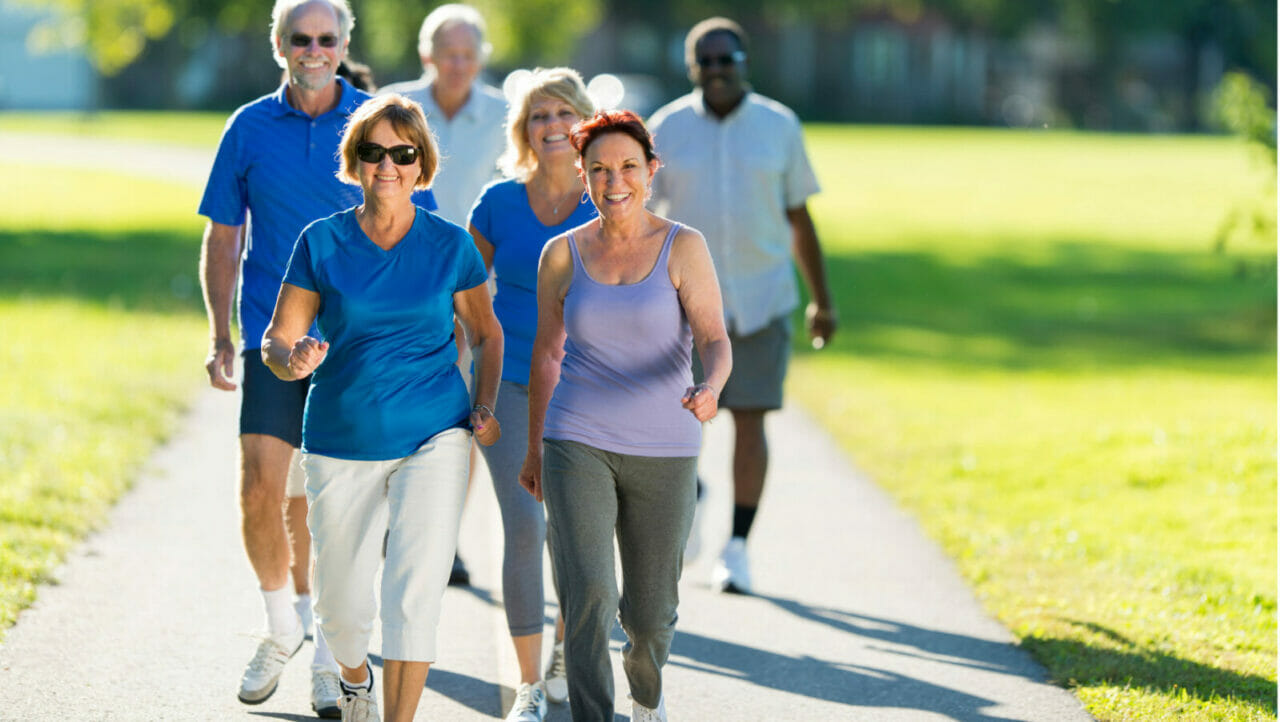 How to Create a Great Senior Walking Workout - Stellar Senior Living